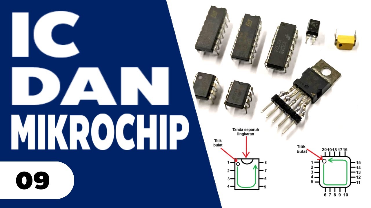 IC Dan Mikrochip - Ayo Belajar Elektronika EP 09 - YouTube