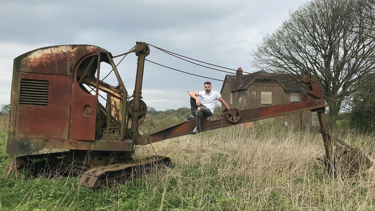 Ruston Bucyrus Digger Barn Find Urbex 2018 - YouTube