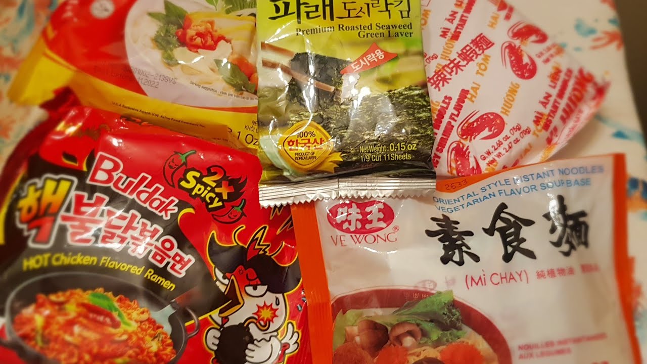 UNBOXING RAMEN BAG/MARCH BAG🍜🍜🍜🍜 - YouTube