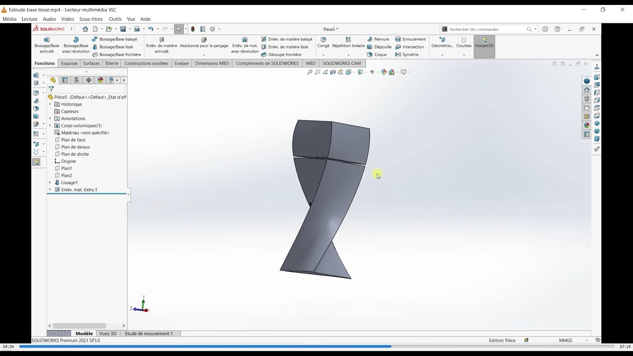Extrude Base Lisse (Objet d'art) - YouTube