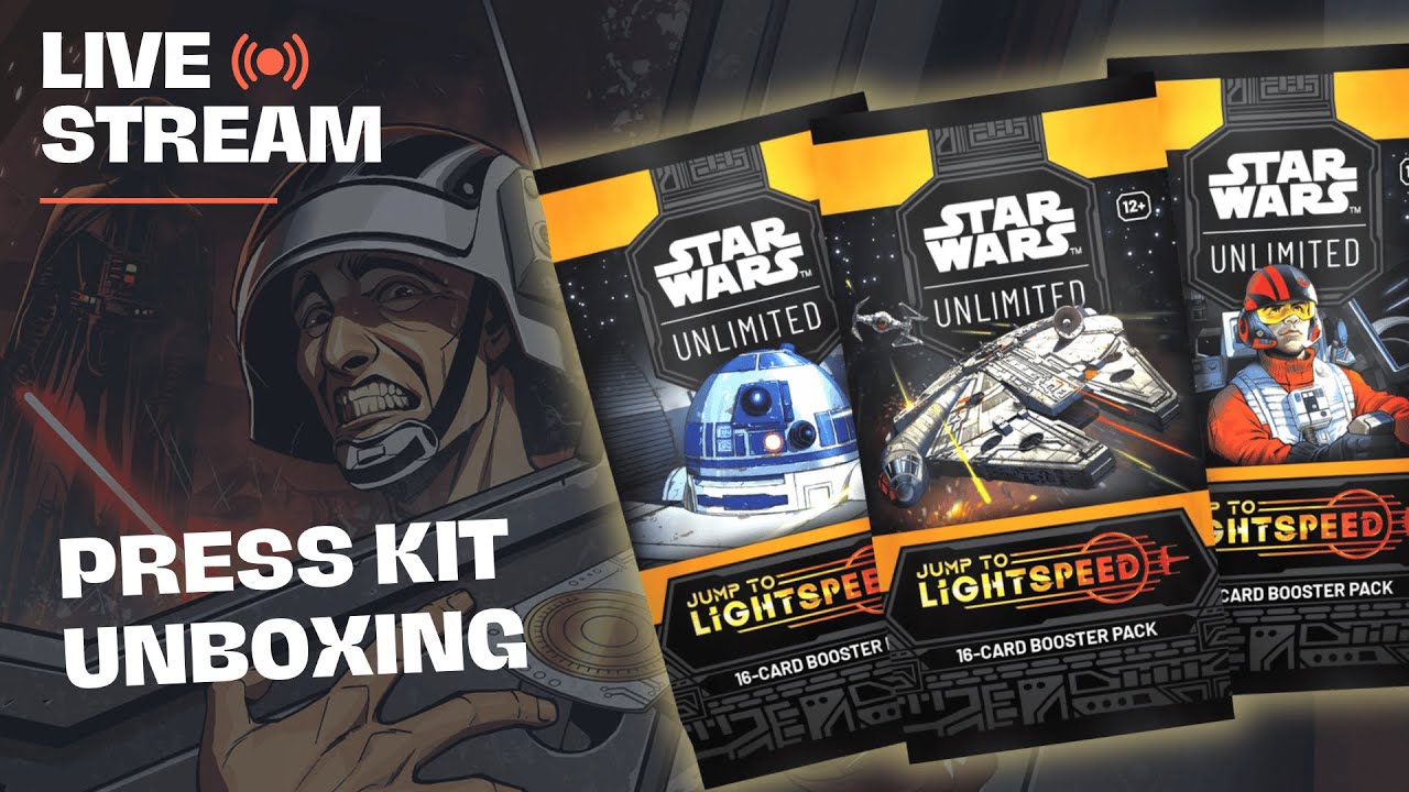 SWU Jump To Lightspeed Press Kit Unboxing!! - YouTube
