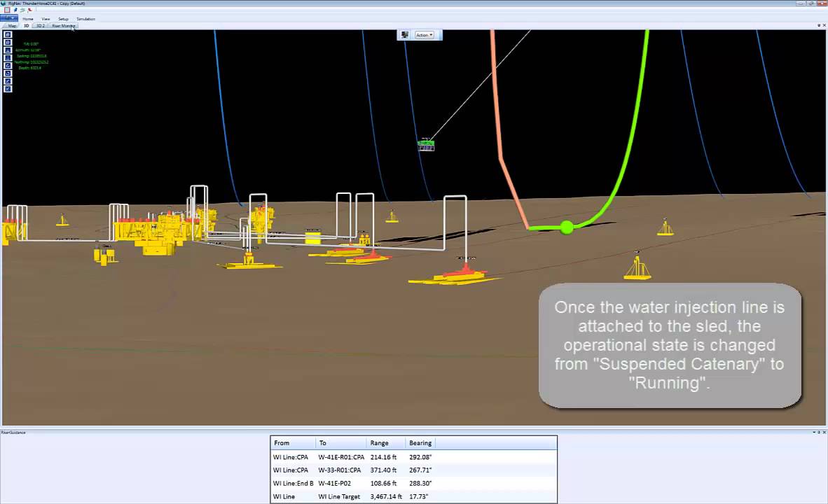 Water Injection Line Installation in Realtime - YouTube