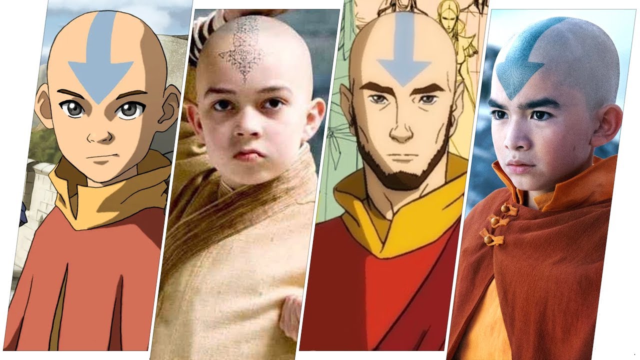 Avatar The Last Airbender Evolution (2005-2024) | Aang - YouTube