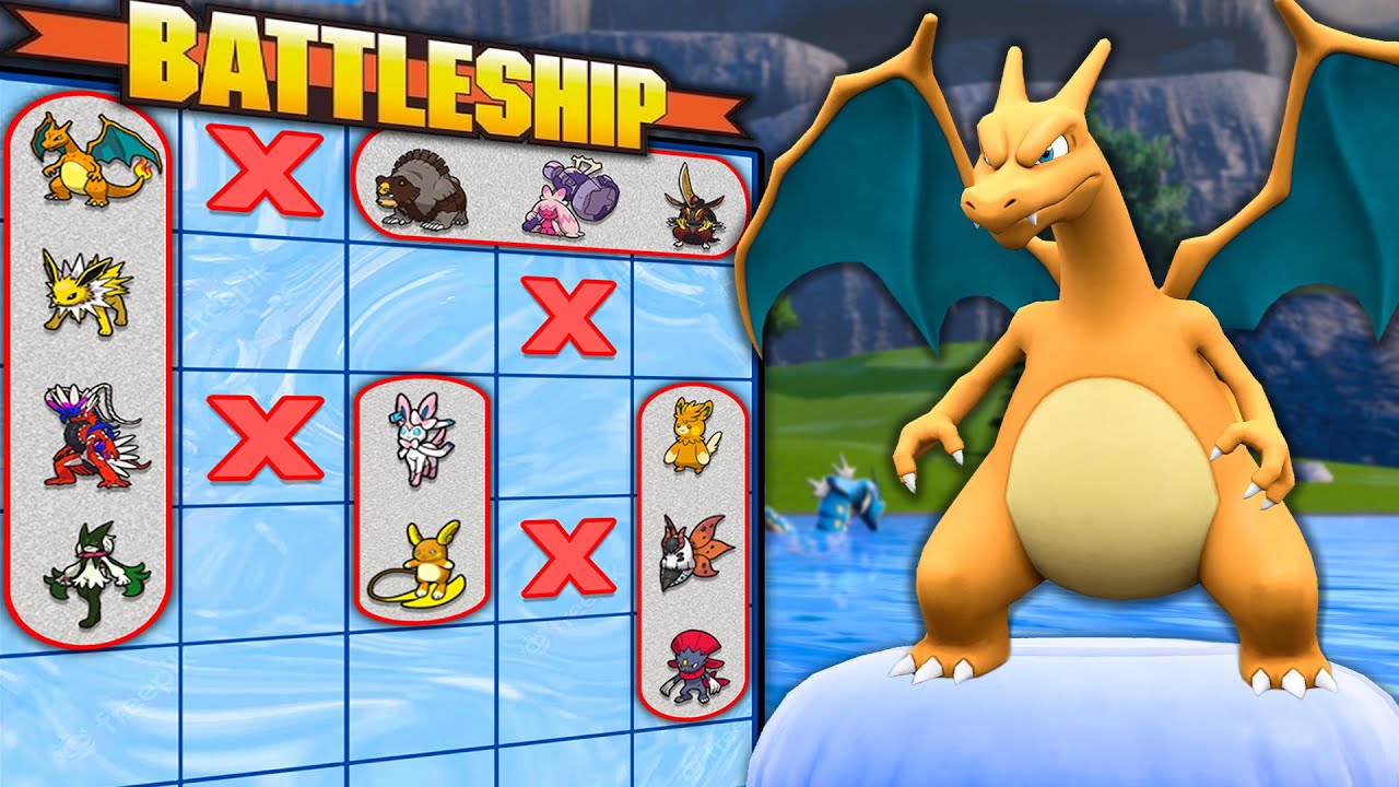 Pokemon Battleship Determines Our Teams, Then We Battle - YouTube