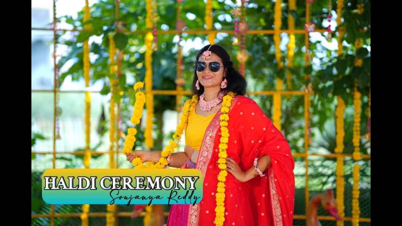 Soujanya Reddy Haldi || Mangala Snanam|| 2023|| - YouTube