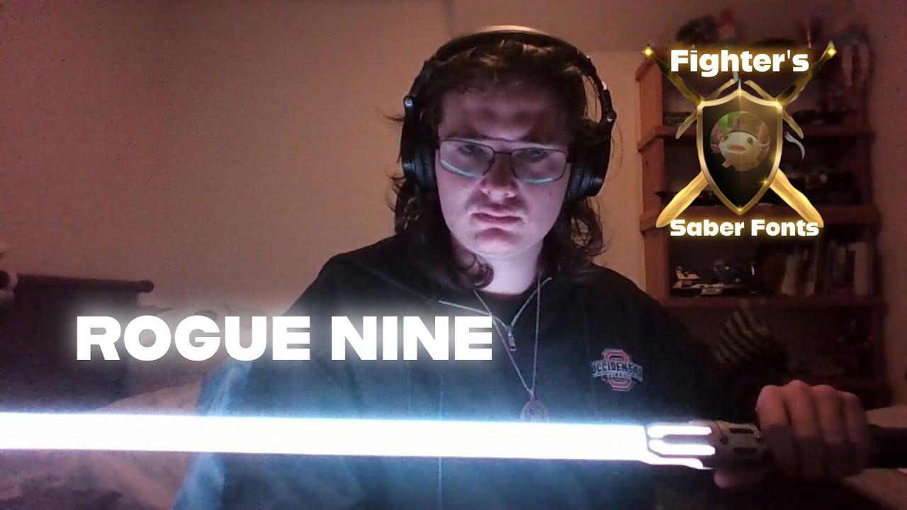 Rogue Nine- Custom Smoothswing Saber Font Demo | Direct HD Audio - YouTube