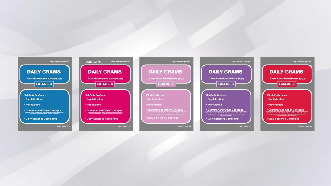 Daily GRAMS Overview - YouTube