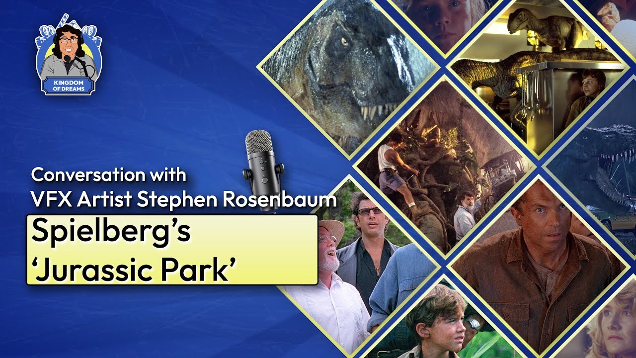 EP 213 - VFX Artist - Stephen Rosenbaum - How Jurassic Park ...