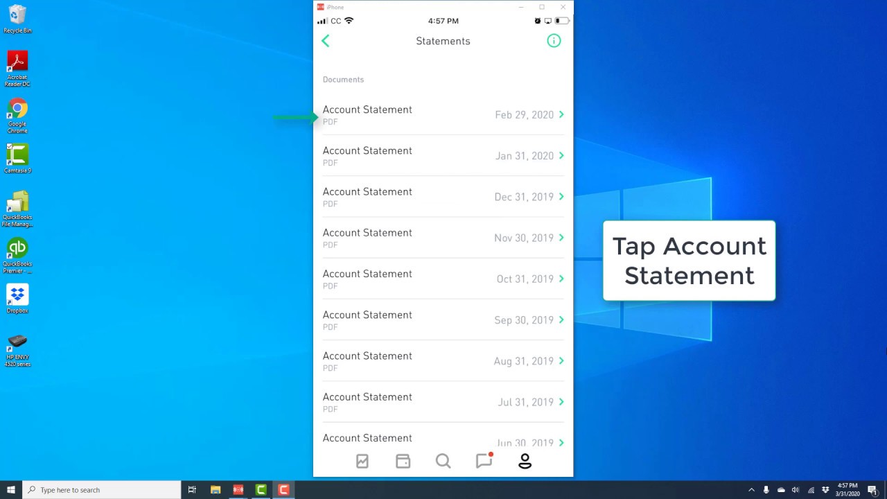 View Monthly Account Statements in Robinhood App - YouTube
