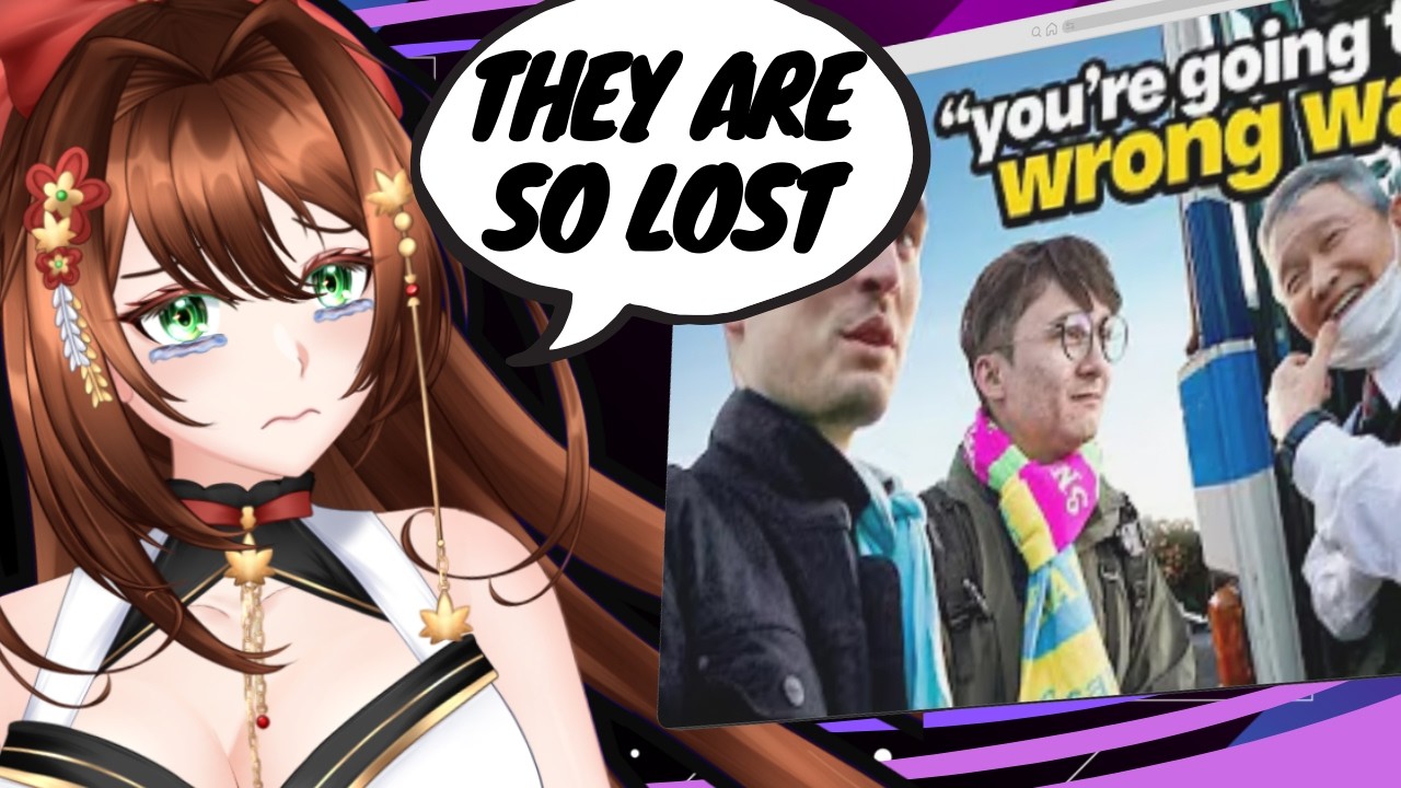 Maple reacts to Day 2 of Ludwig's Tip to Tip Japan Trip. - YouTube