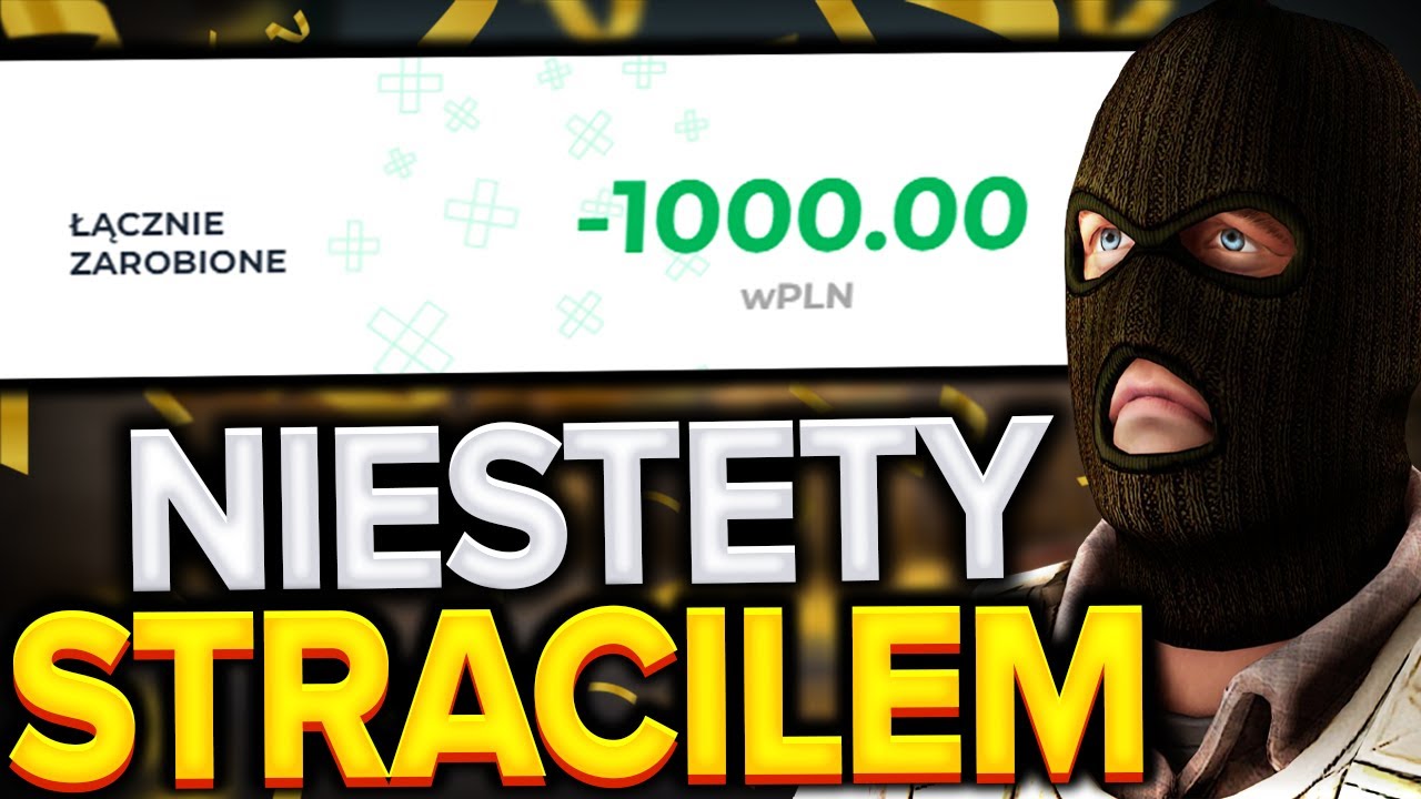 STRACIŁEM 1000PLN... | CASEDROP - YouTube