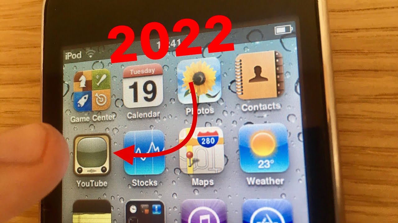 using the old Youtube app in 2022! - iPod touch 2G - YouTube
