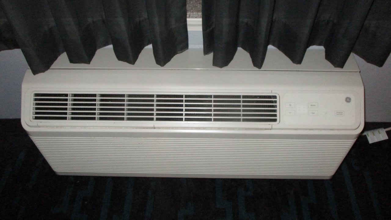 2020 GE Zoneline 9,000 BTU PTAC Starting Up & Running - YouTube