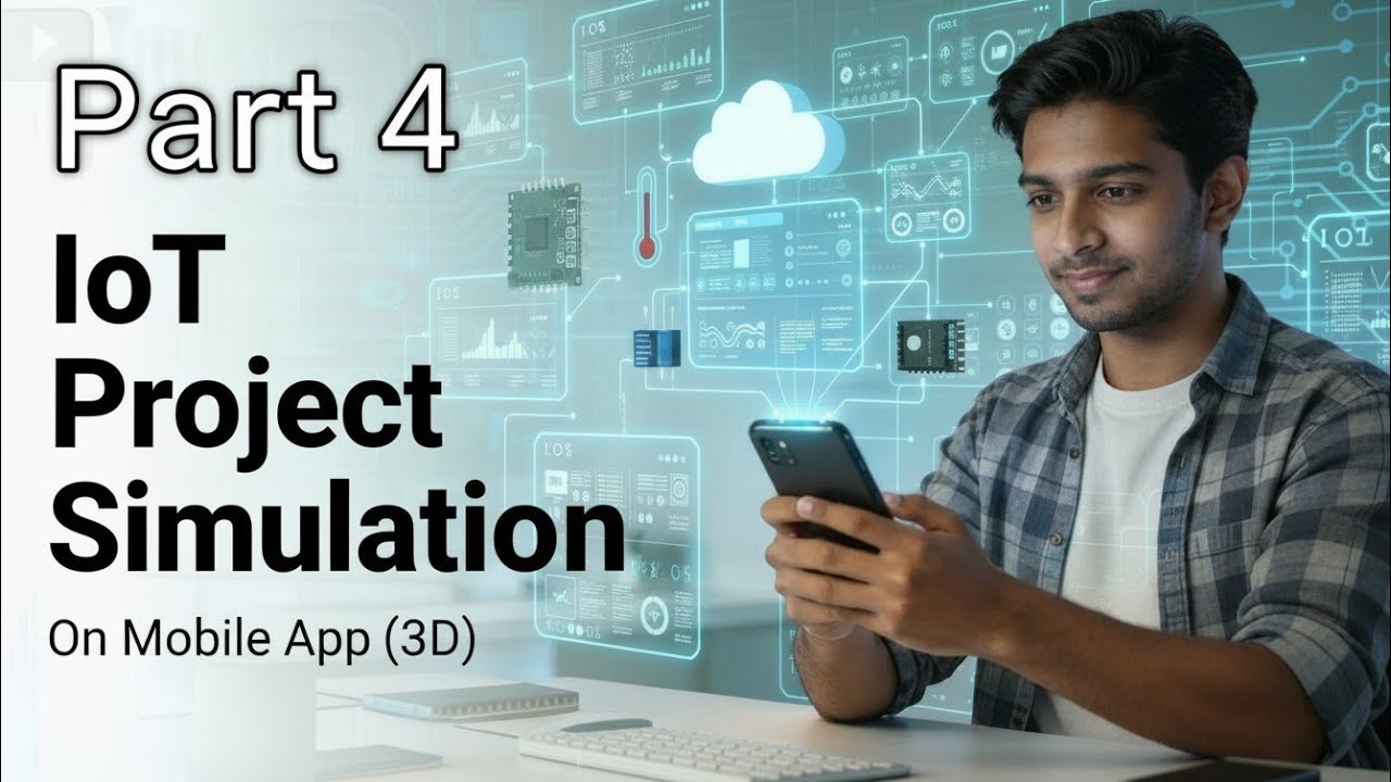 How to make IoT project simulation on mobile app | part-4 electronic ...