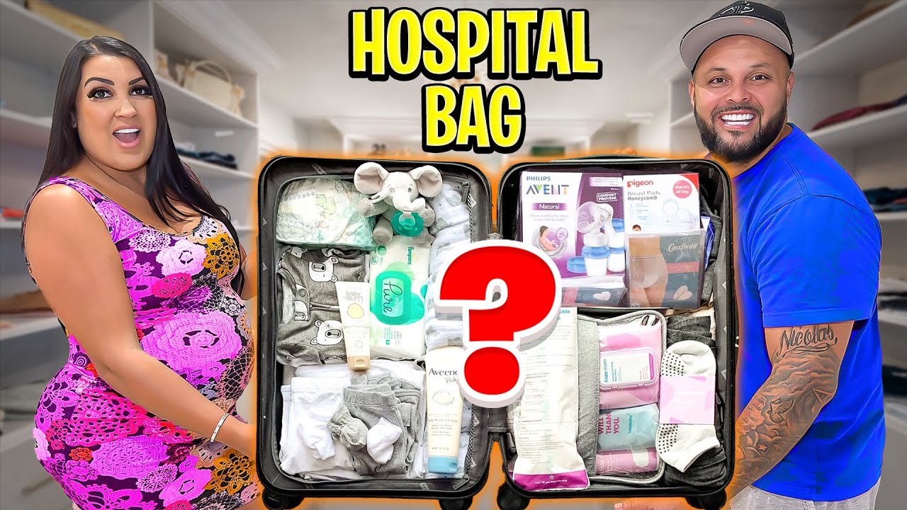OUR BABY IS ALMOST HERE **PACKING OUR HOSPITAL BAG** - YouTube