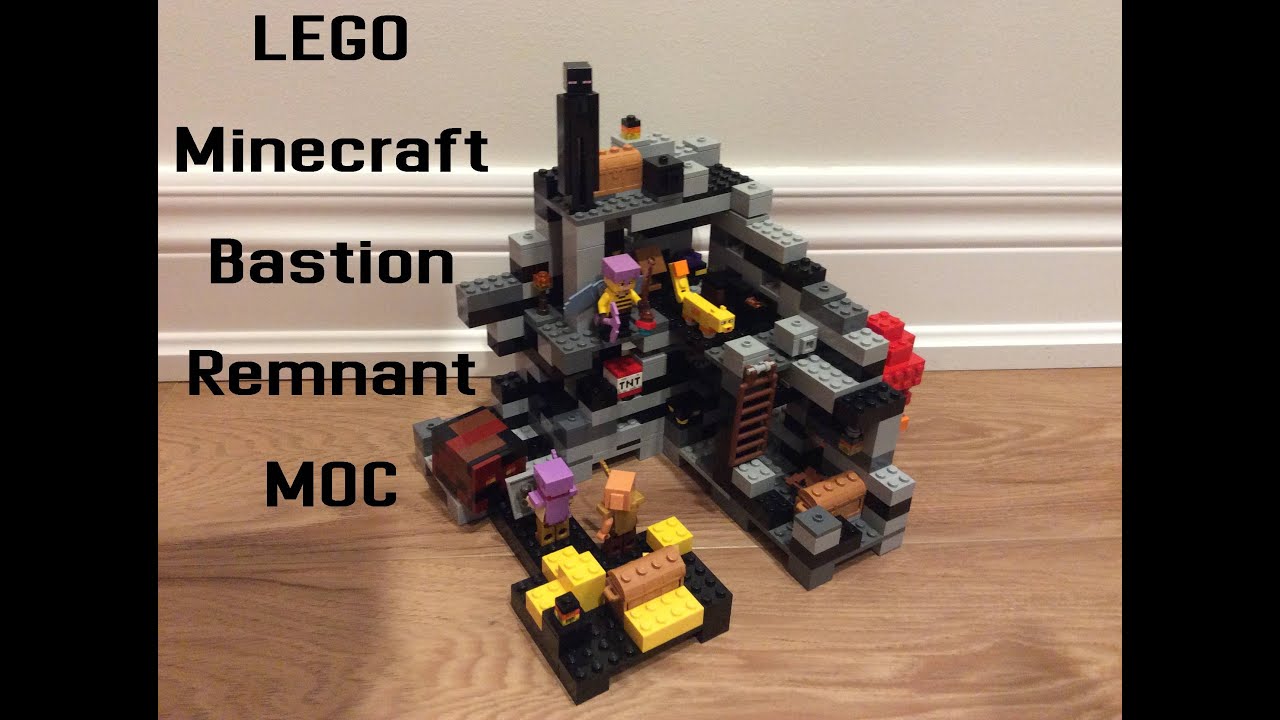 LEGO Minecraft Bastion Remnant MOC - YouTube
