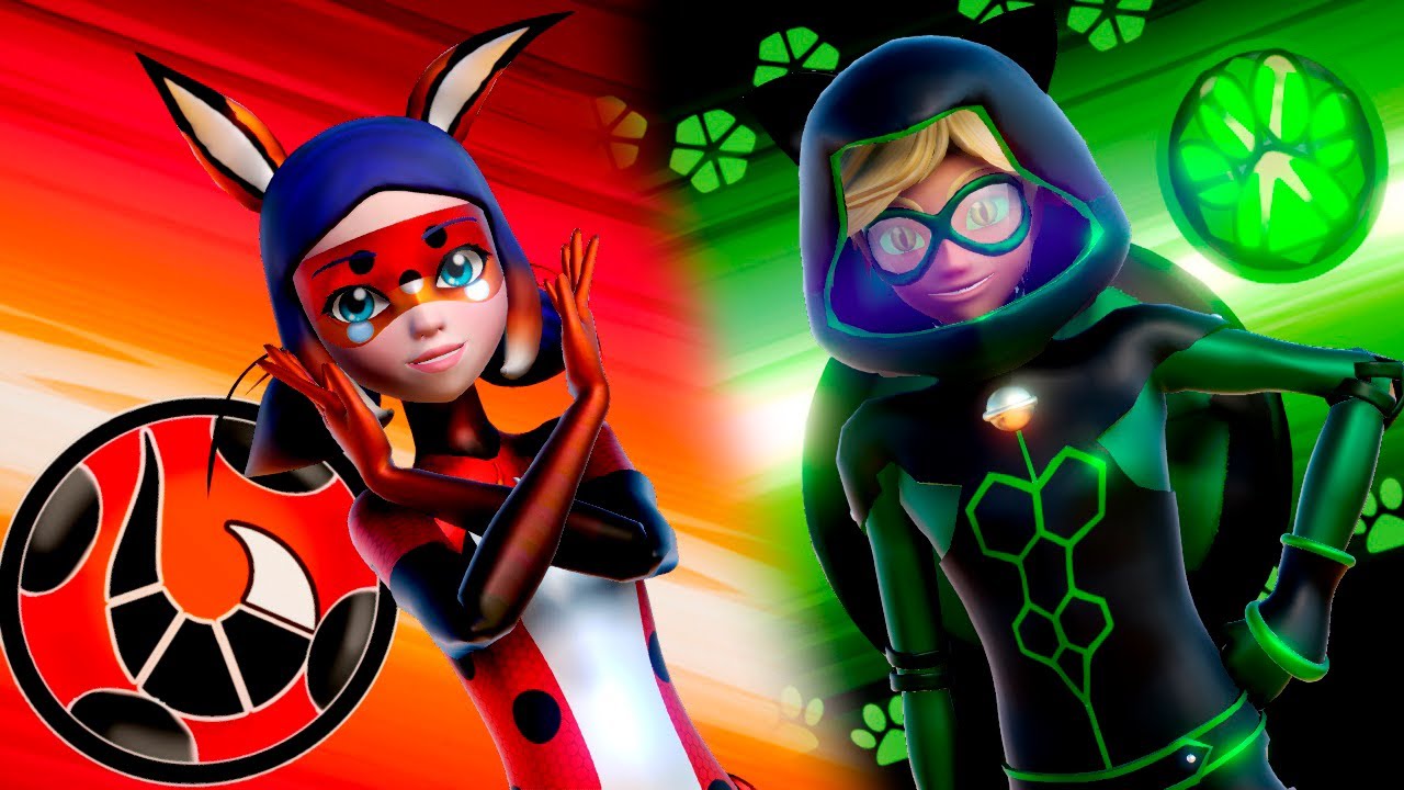 [Miraculous Ladybug] Miracle fusion : Lady Fox & Noir Turtle (animation ...