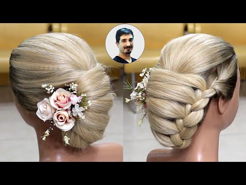 YENİ KOLAY ÖRGÜLÜ TOPUZ SAÇ MODELLERİ NASIL YAPILIR