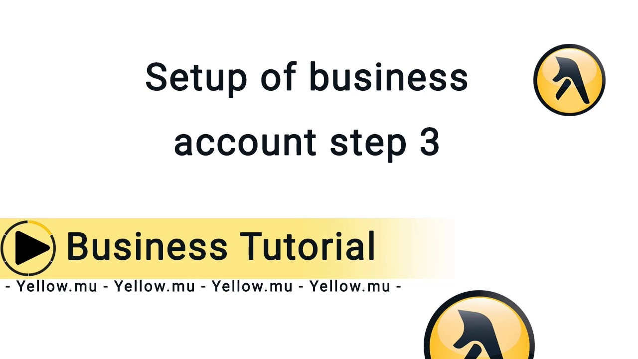 Tutorial: Yellow Pages Registration (Step 3) - How To Set Up A Business ...