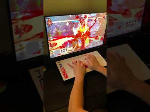 Easy Hitbox DP / Shoryuken Input for Guilty Gear Strive #hitbox #fgc # ...