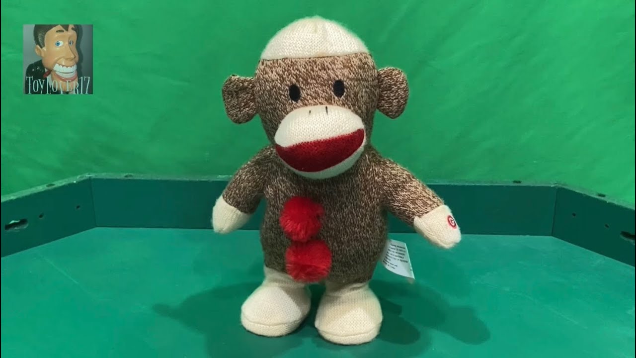 Gemmy 2011 Monkey Town USA Sidestepping Sock Monkey - “Hey Baby” - YouTube
