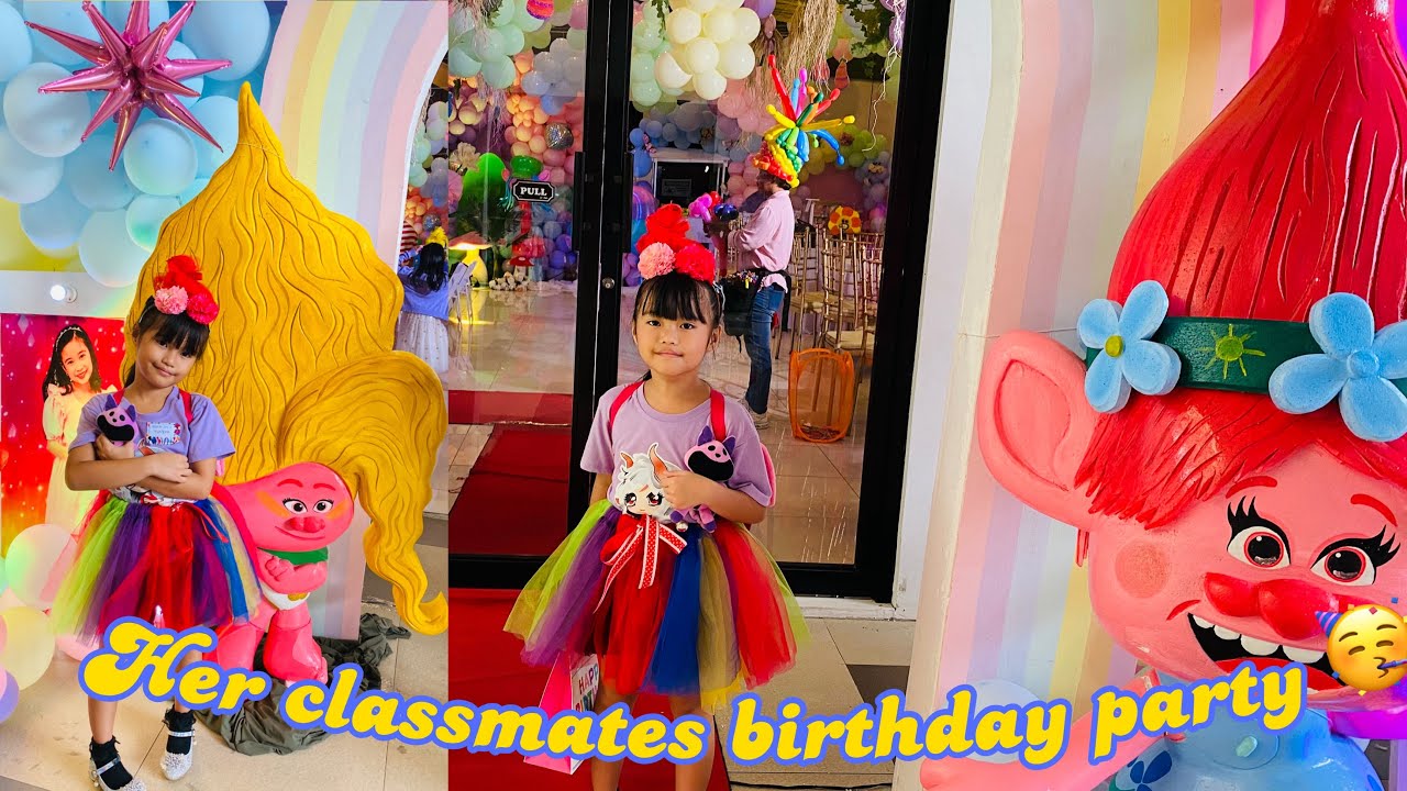 Jaylaa parties! Her classmate| time zone with friends - YouTube