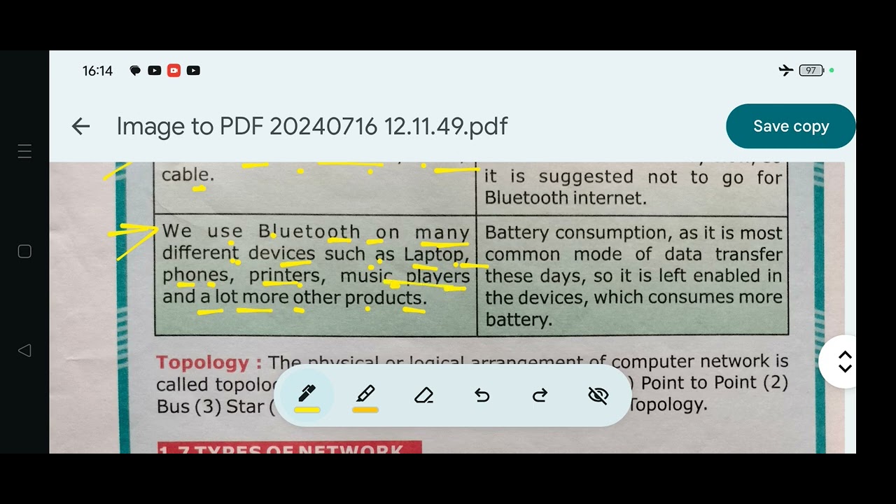 Computer Network:(Bluetooth : Explanation) OAV Class.7 Sub-ICT(Computer ...