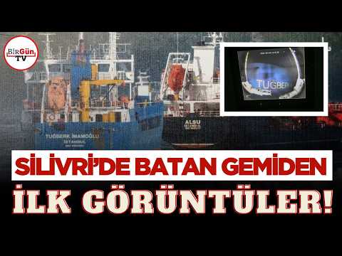 Silivri açıklarında batmıştı: Tuğberk İmamoğlu’nun deniz altındaki ilk görüntüleri bulundu!