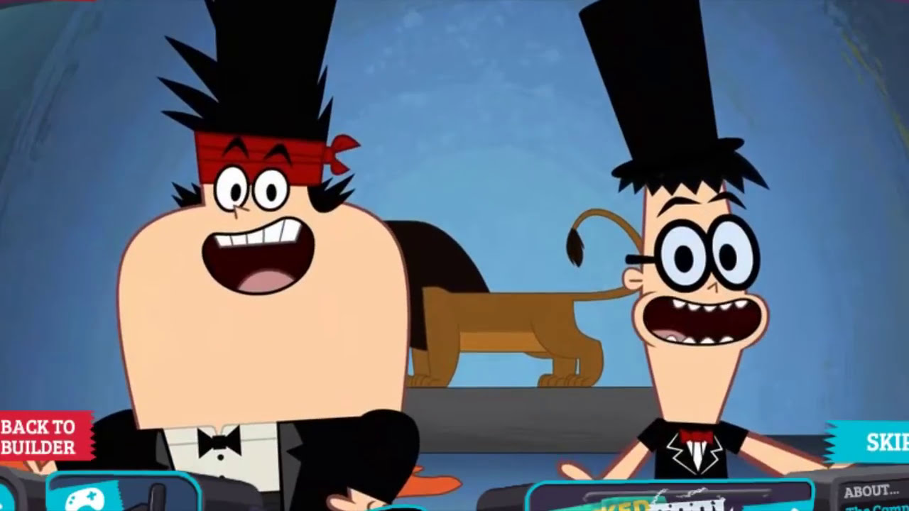 Grojband - All "Wicked Cool Transition Builder" shorts - YouTube