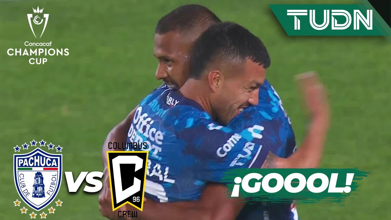 ¡YA ES GOLEADA! Rondón pone el tercero | Pachuca 3-0 Columbus Crew ...