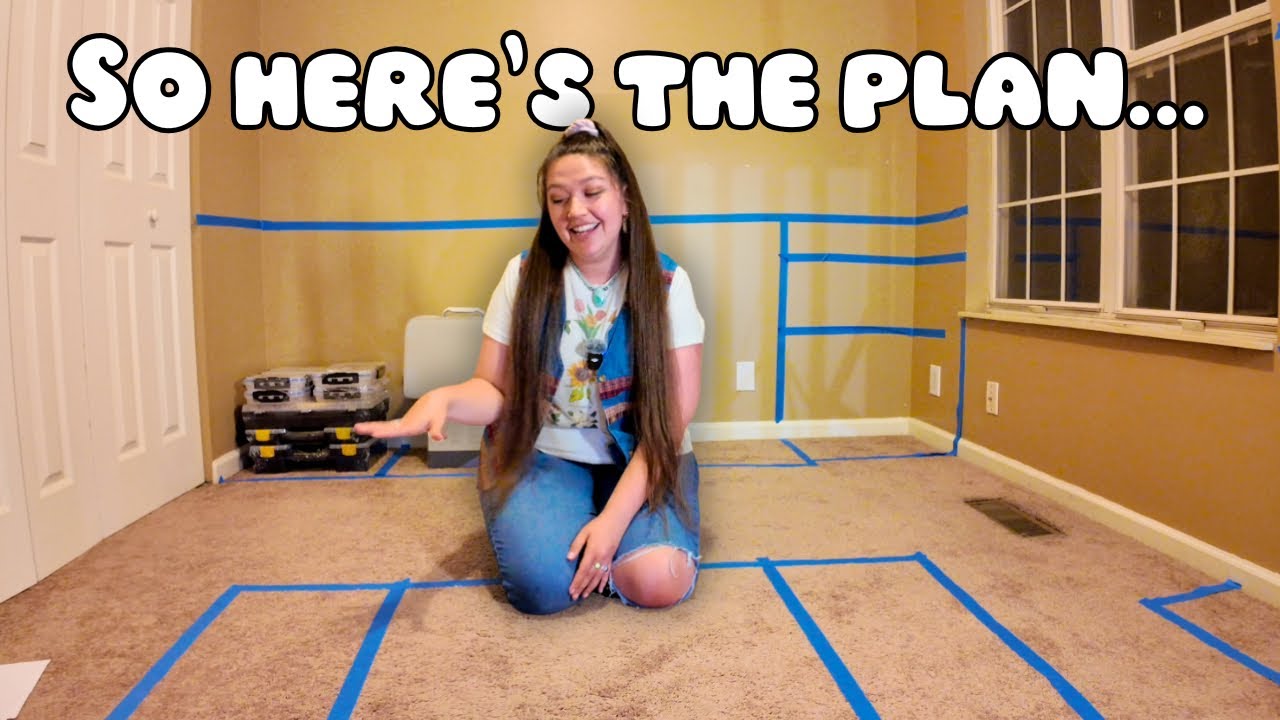 Building My DREAM Library Craft Room (Week One) ~ THE PLAN! - YouTube