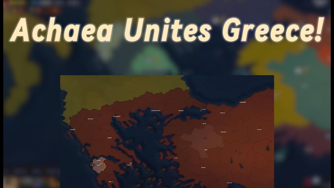 Achaea Unites Greece! Age of history 2 A-Z! - YouTube