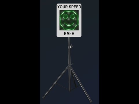 Portable, Tripod Mounted Radar Speed Sign - SOLAR LIGHTING DESIGNS ...