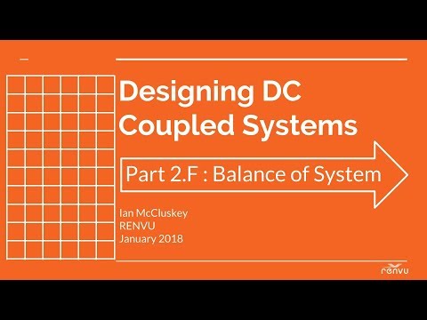 Part 2F : Balance of System (BOS) - Designing DC Coupled System | RENVU ...