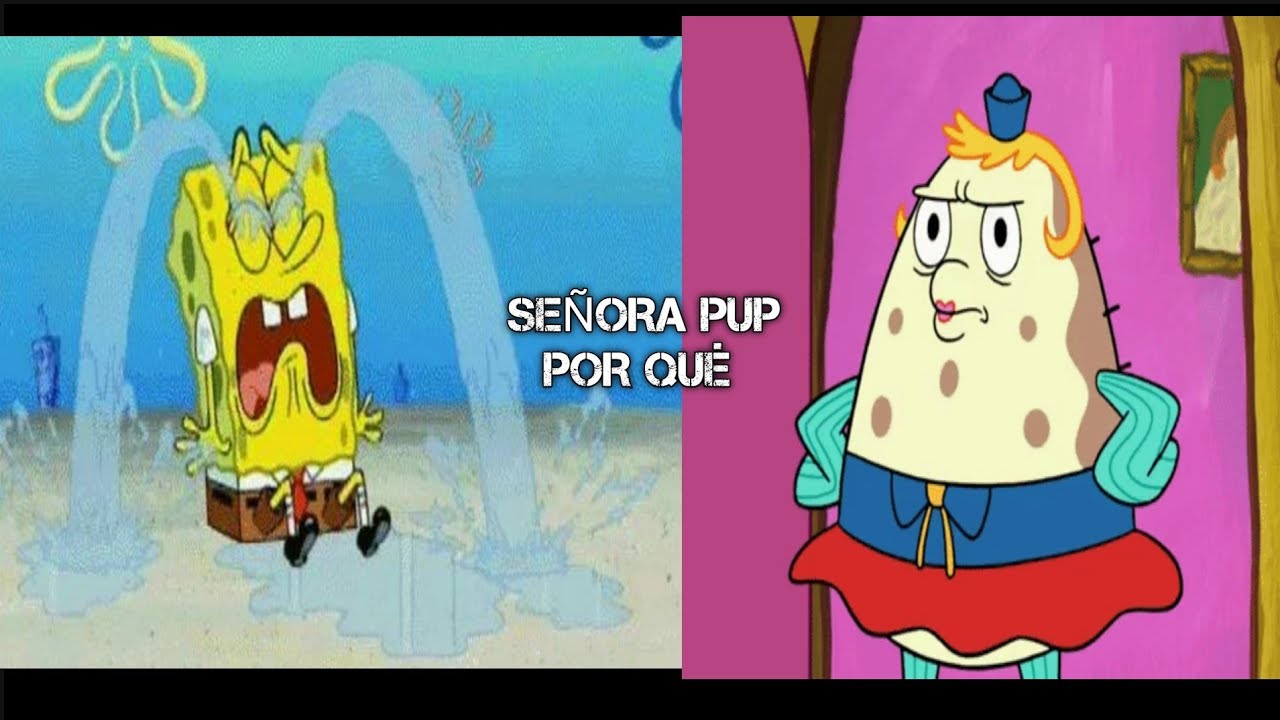 creepypasta de bob esponja la ira de la señora puff 😡🔪 1/? - YouTube