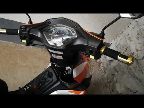 Hamachi Galaxy 125 (Lifan 125cc) cold start - YouTube