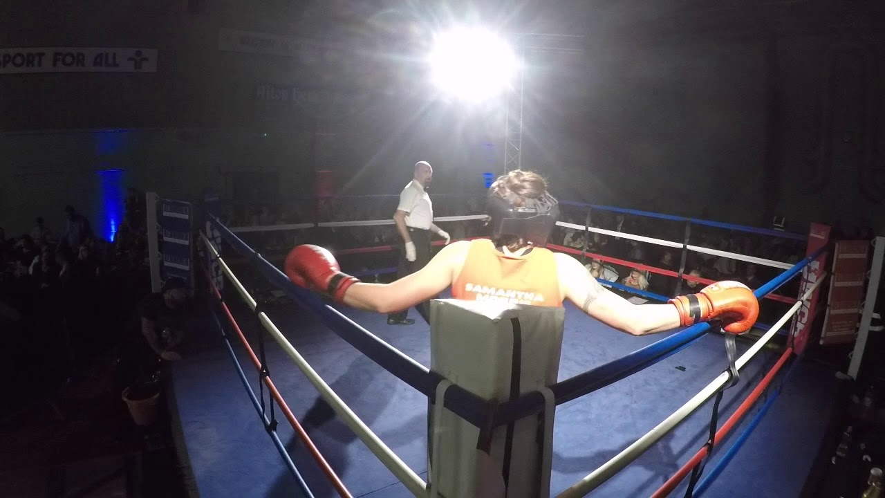 Ultra White Collar Boxing | Aldershot | Samantha Morris VS Jackie ...