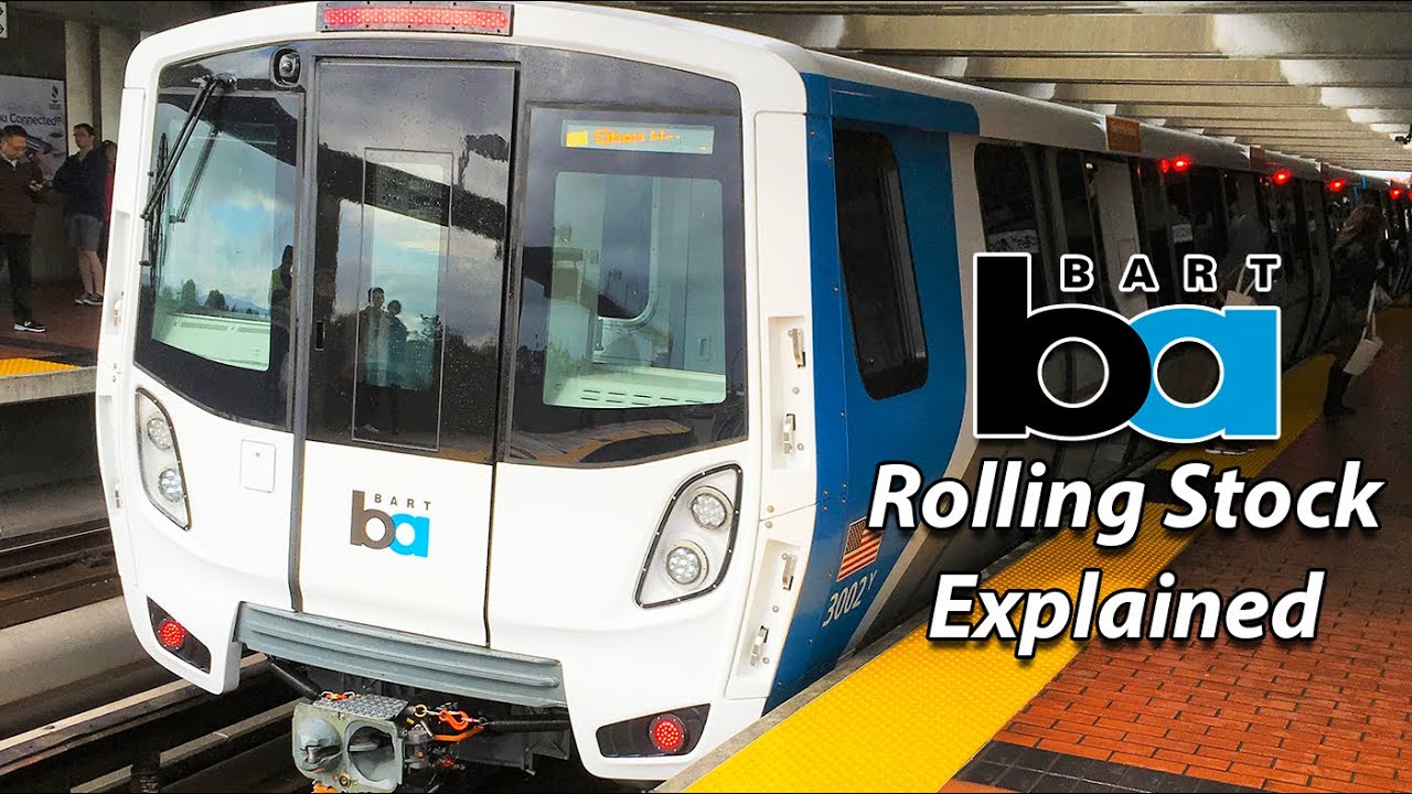 BART Rolling Stock Explained - YouTube