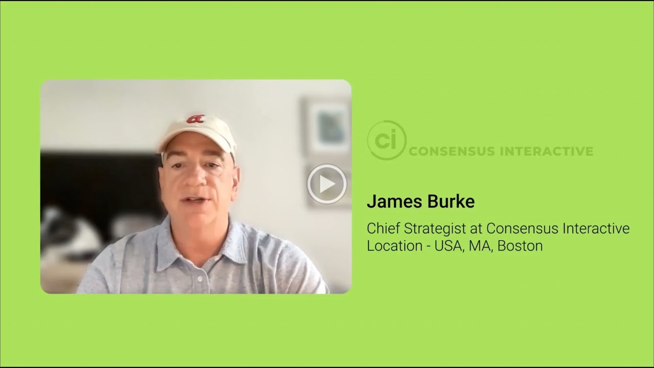 Clients feedback from Chief Strategist Consensus Interactive - James Burke - YouTube
