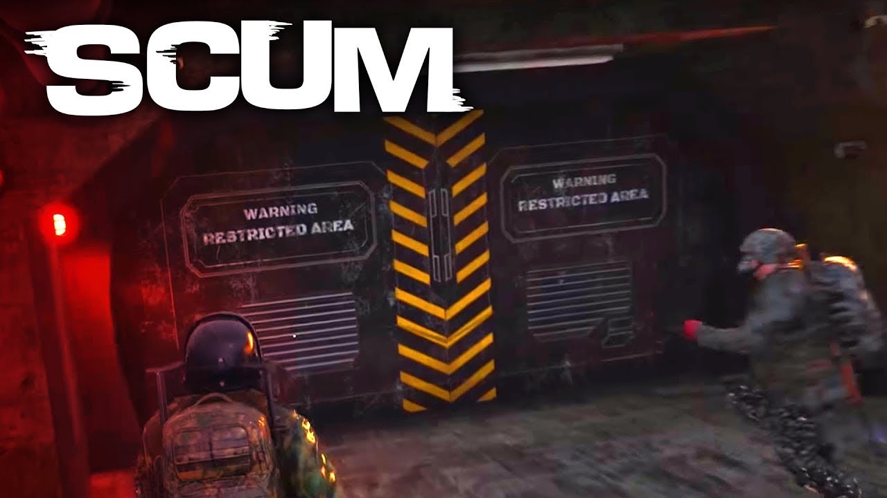 Scum easy military bunker guide (A-1 no detection) - YouTube