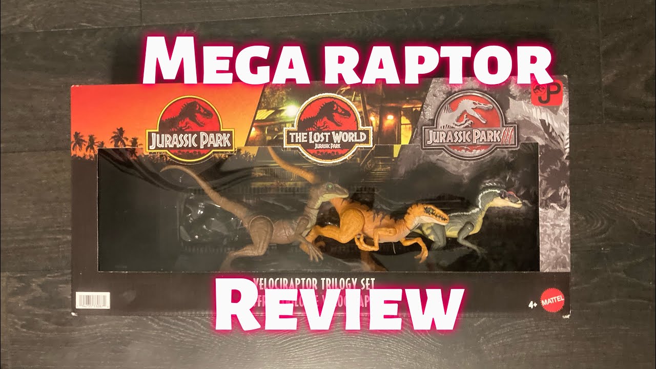 Mega Raptor review (3 pack) - YouTube