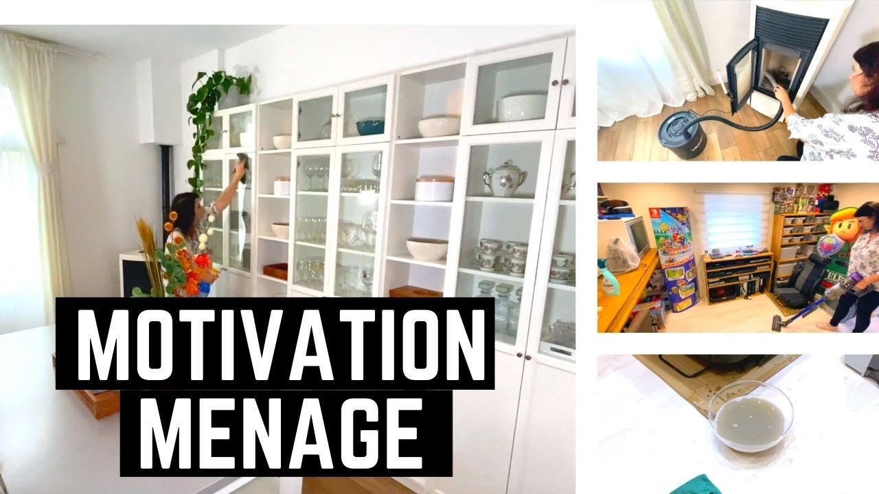ORGANISATION, RANGEMENT, NETTOYAGE - MOTIVATION 💪 (Ménage de la maison ...
