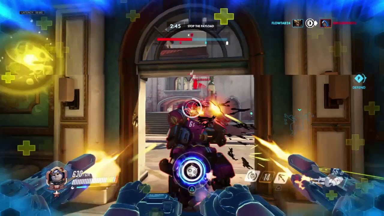 Overwatch: Wrecking Ball Gameplay - YouTube