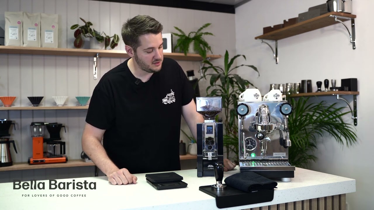 Profitec 400 Espresso Machine and Eureka Turbo Setup Guide - YouTube