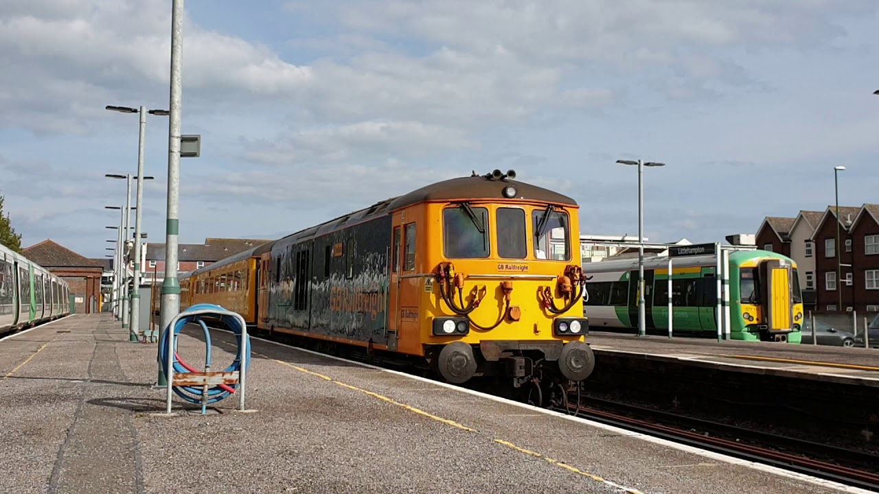 GB Railfreight Class 73/9's 73963 'Janis' and 73965 Littlehampton 6/5 ...
