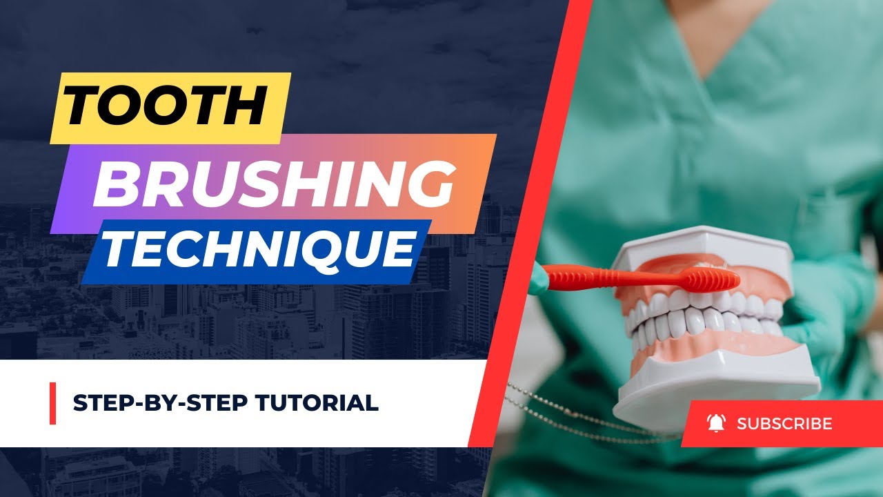 Step-By-Step Tutorial "How To Do Tooth Brushing Effectively" | Tooth ...