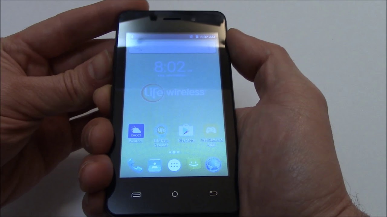 How To Take A Screenshot On A Lifeline Wireless X422 Fusion Smartphone ...