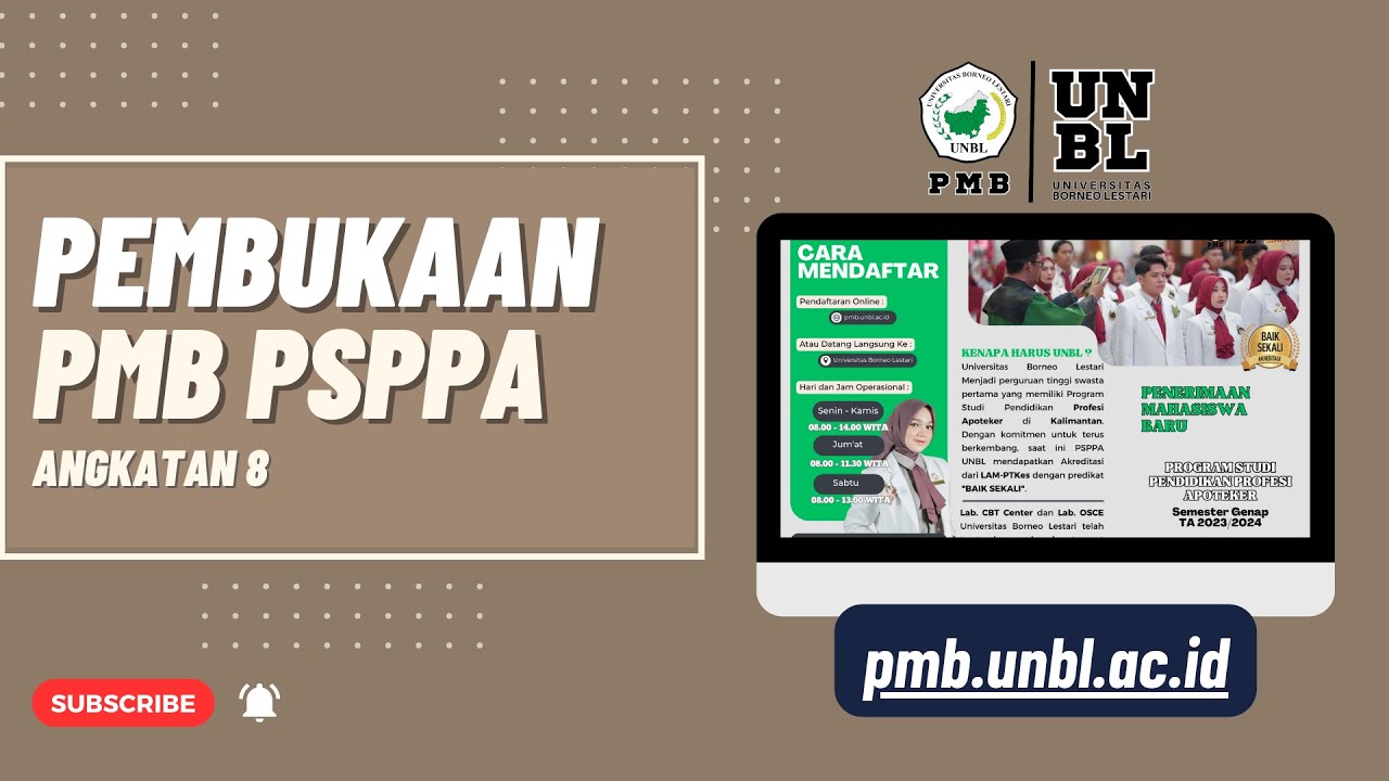 (Official) Teaser PMB PSPPA UNBL 2023/2024 - YouTube