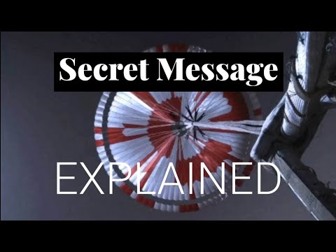 Mars Perseverance Rover Parachute Carried Secret Message