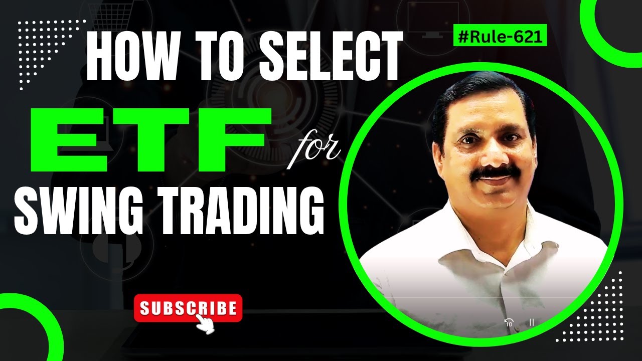 How to select ETF for swing trading with technical indicators for beginners. #regularincome # ...